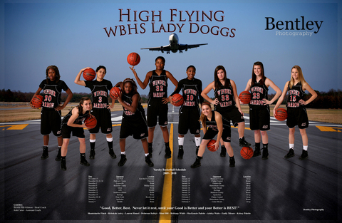 High School Sports Posters | Senior Portrait Photography