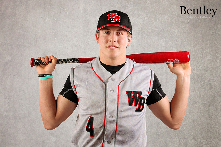 High School Baseball Portraits | Senior Portrait Photography